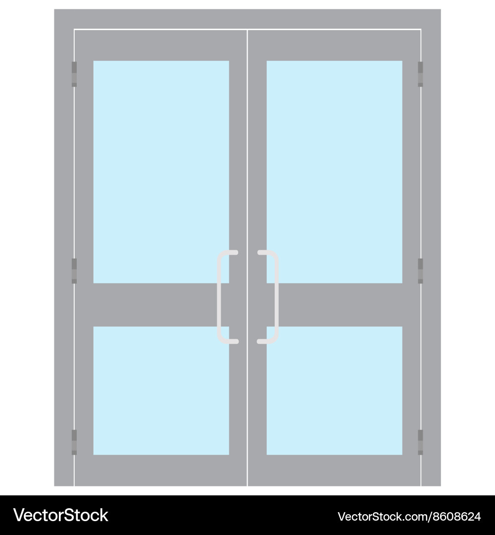 Storefront Door Royalty Free Vector Image - VectorStock