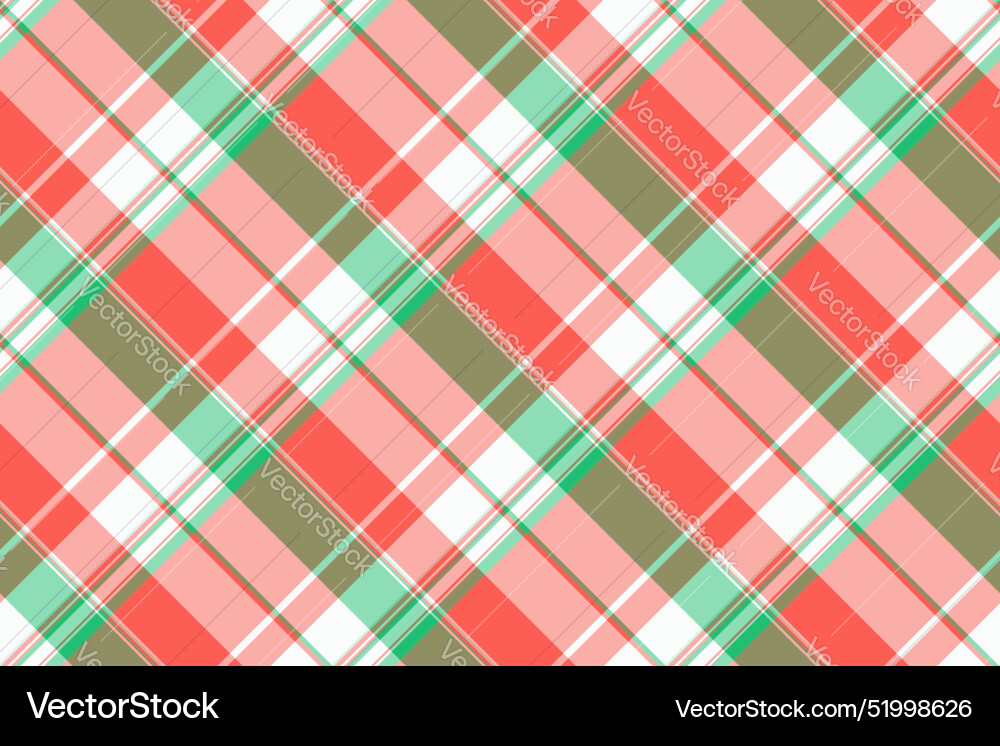 Checker textile texture background patterned Vector Image