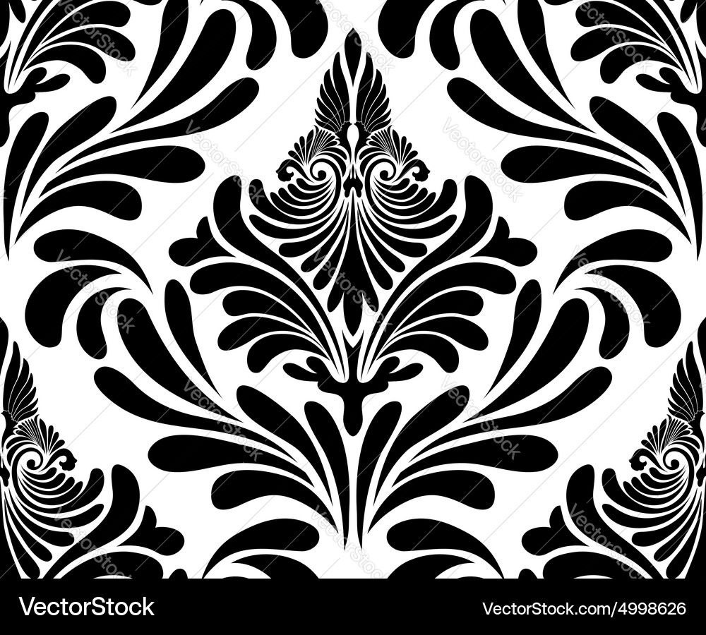 Damas pattern Royalty Free Vector Image - VectorStock