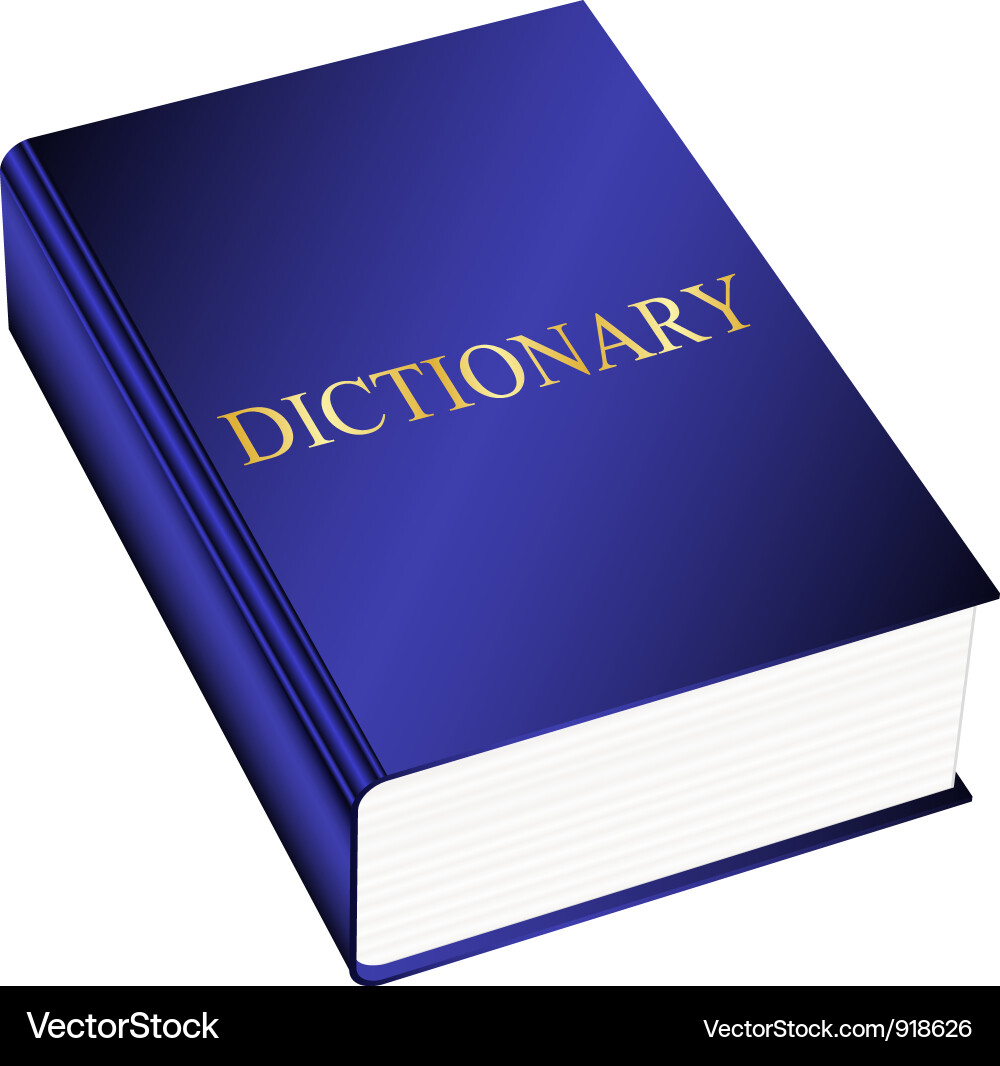 Dictionary Royalty Free Vector Image - VectorStock