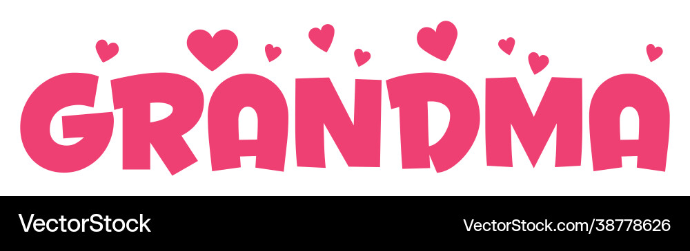 Grandma Royalty Free Vector Image - VectorStock