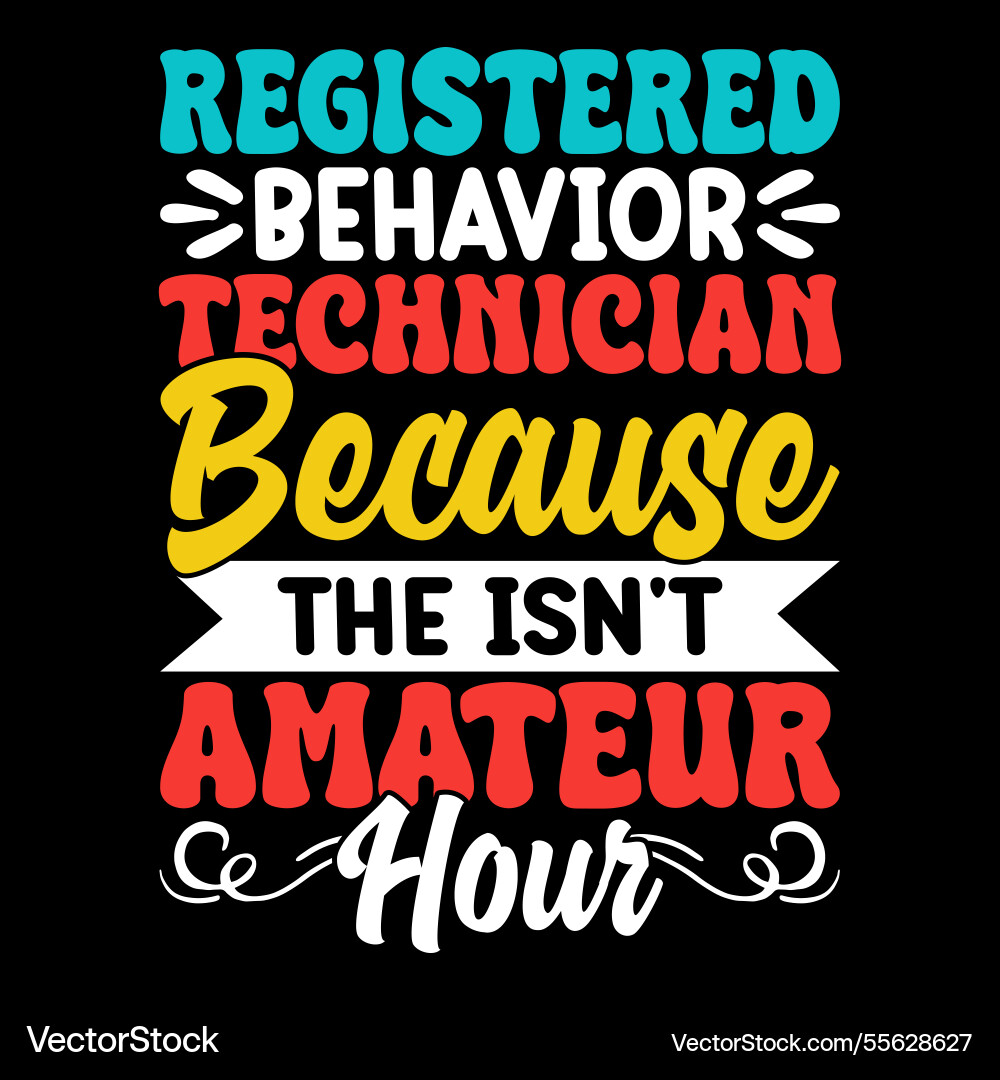 Vintage behavior therapist t-shirt design – Royalty-Free Vector ...