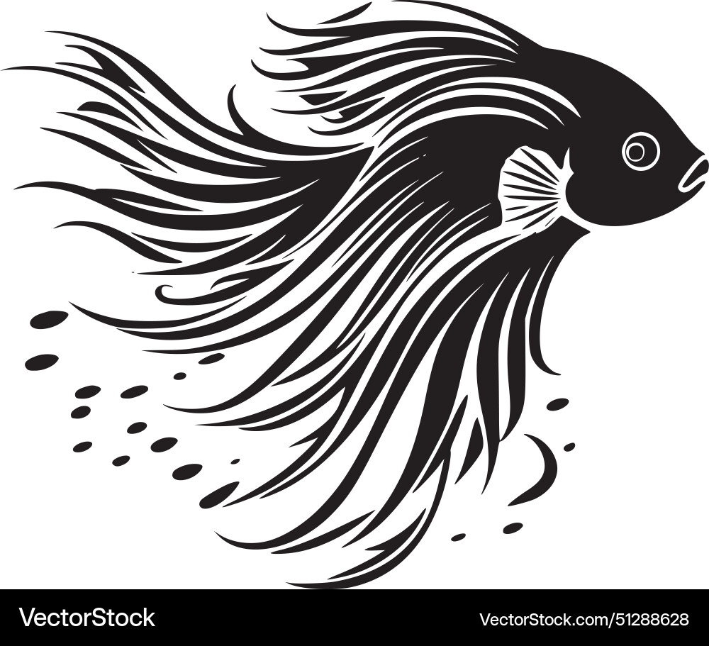 Fish - high quality logo ideal for t-shirt Vector Image
