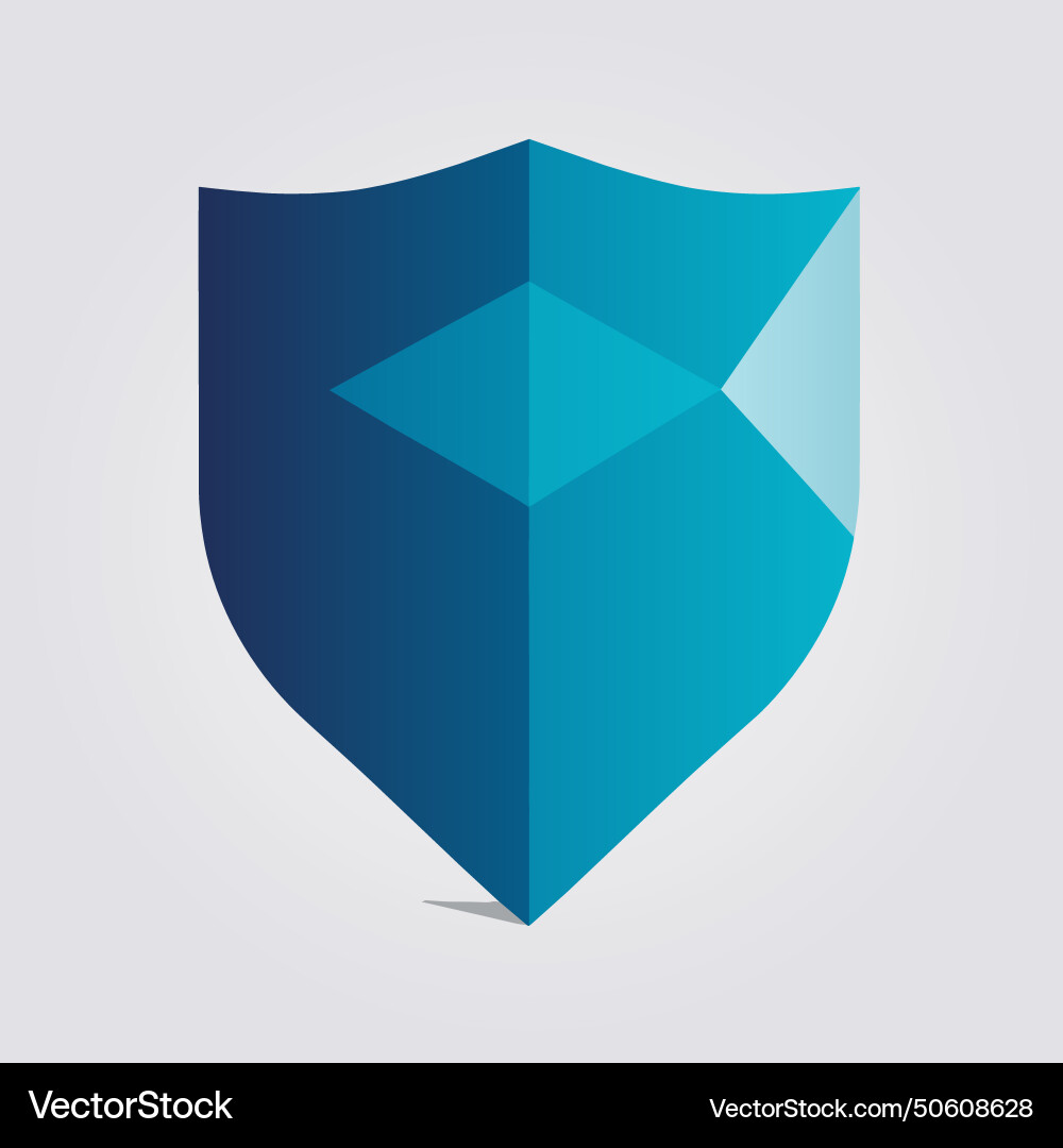 Iam software provider filled gradient logo Vector Image