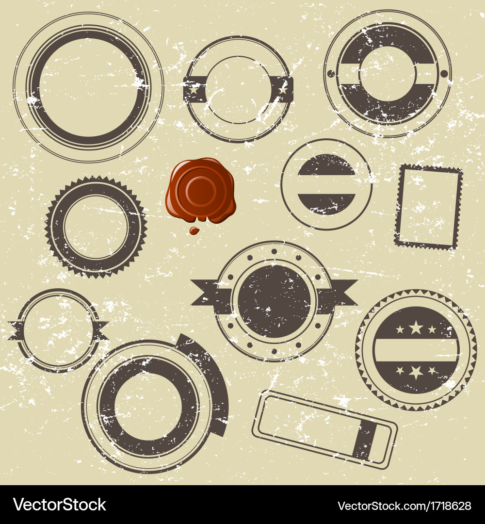 Stamps Royalty Free Vector Image - VectorStock