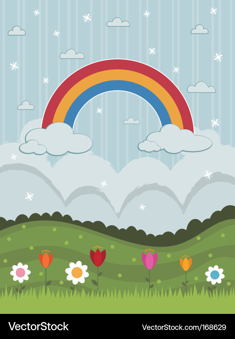 Rainbow Royalty Free Vector Image - VectorStock