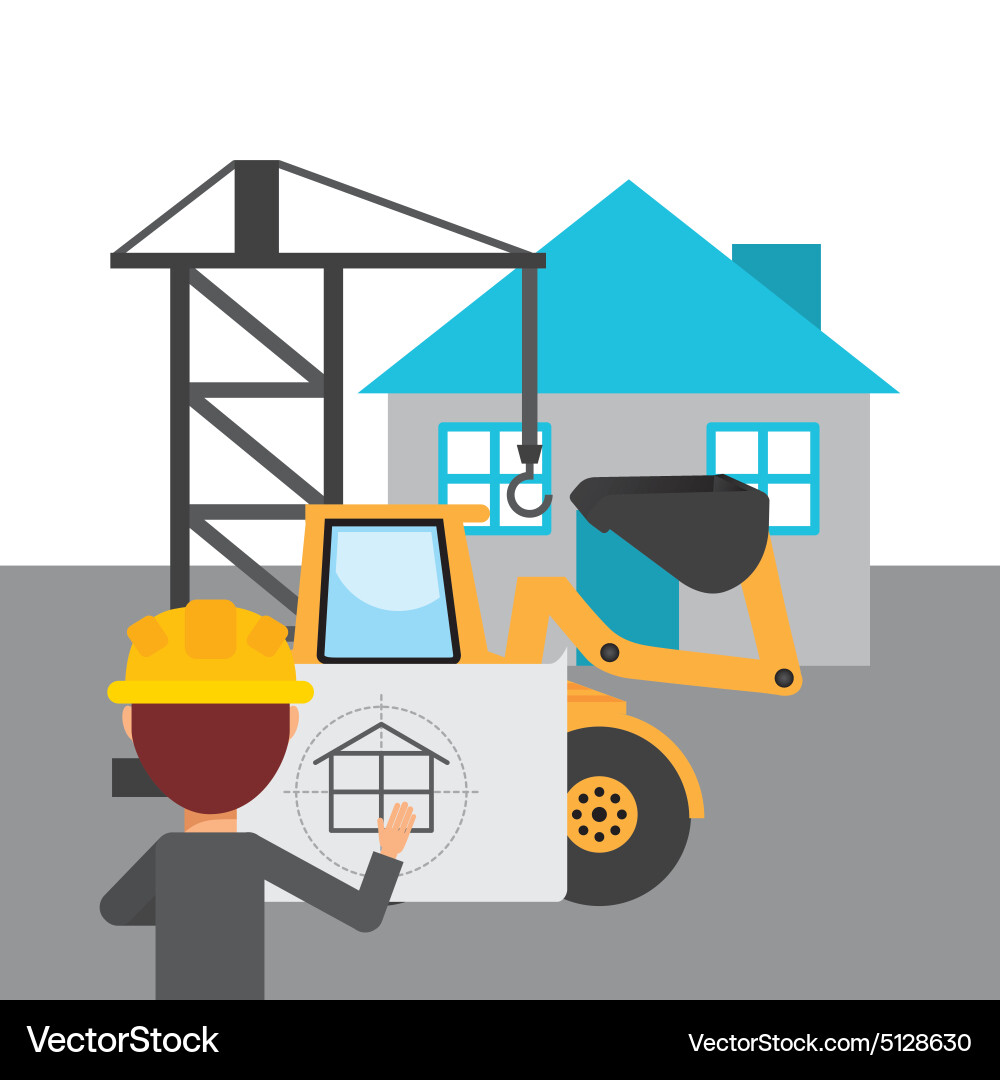 Construction concept Royalty Free Vector Image