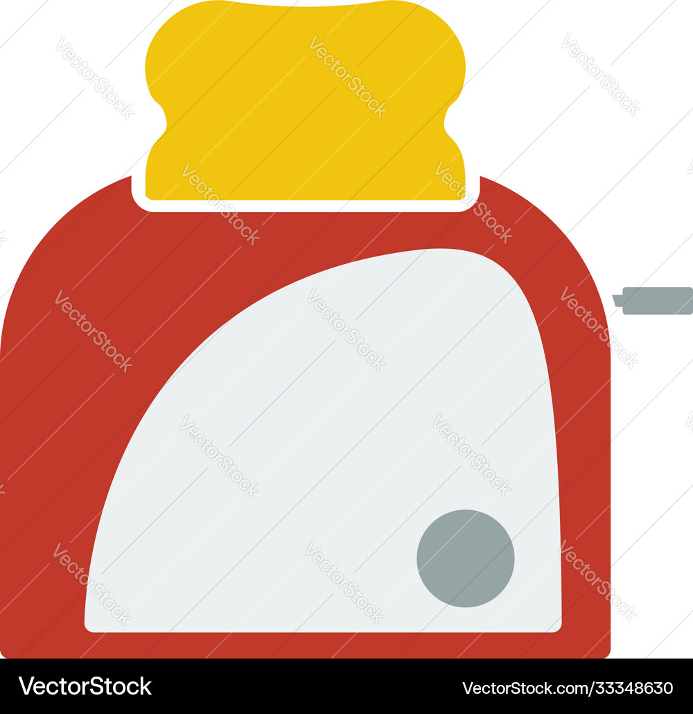 Kitchen toaster icon Royalty Free Vector Image
