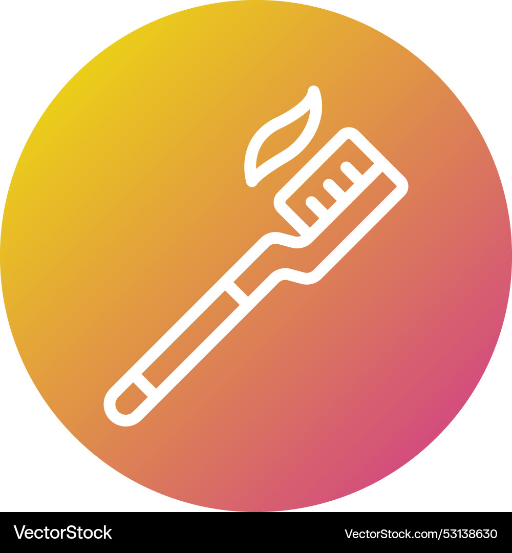 Toothbrush icon design Royalty Free Vector Image