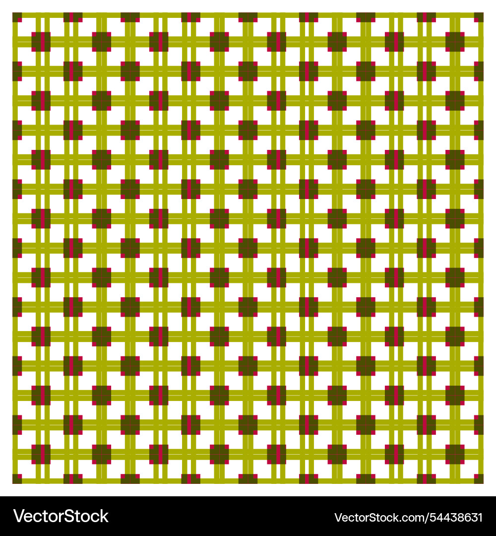 Square geometric print pattern Royalty Free Vector Image