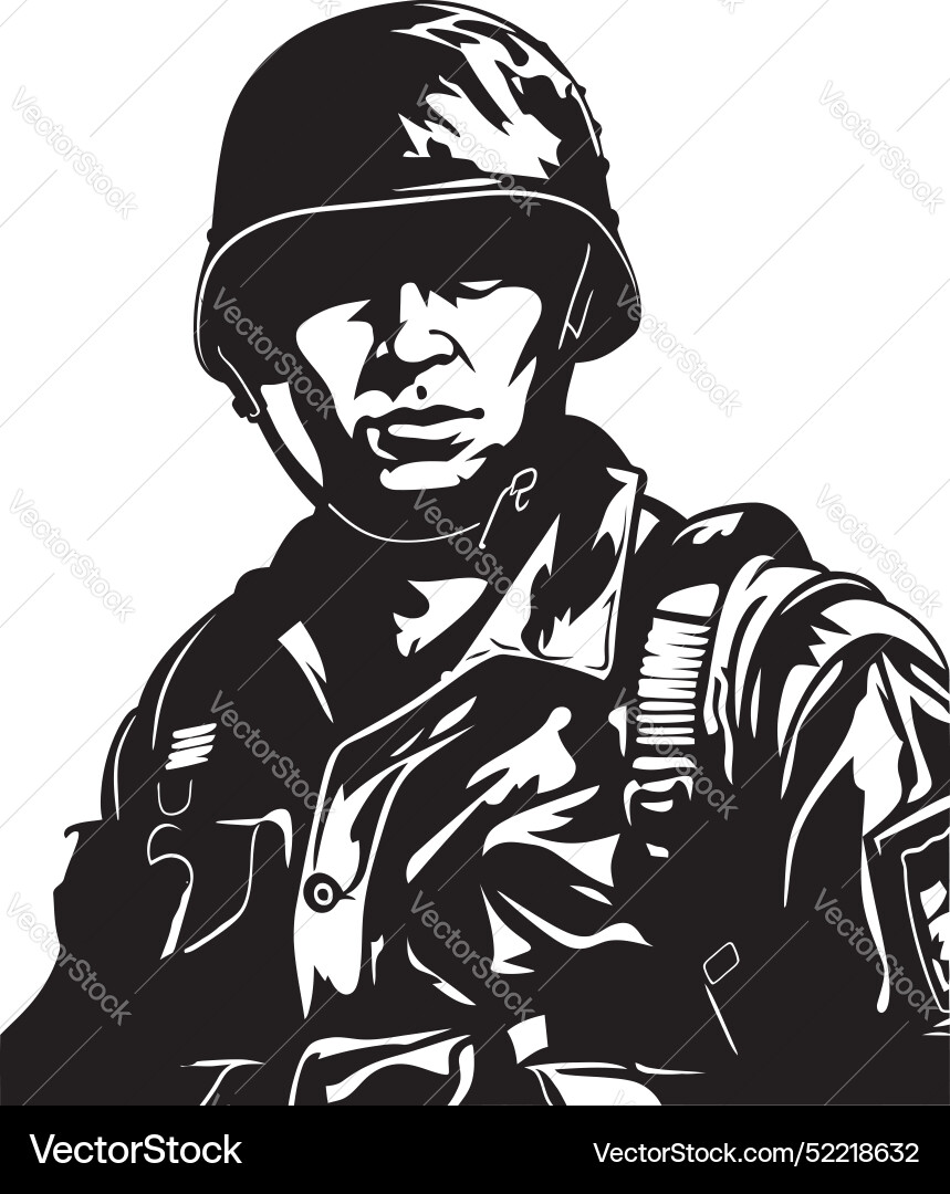 Covert command black logo for tactical soldiers Vector Image