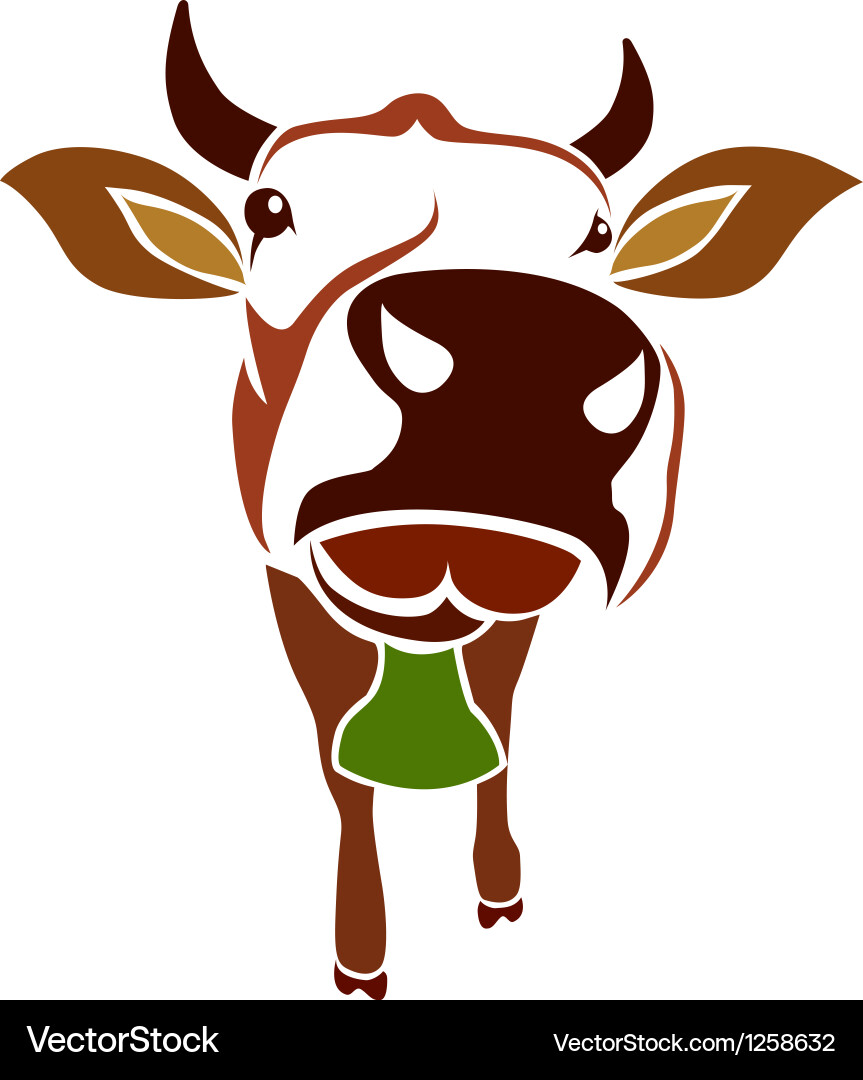 Cow Royalty Free Vector Image - VectorStock