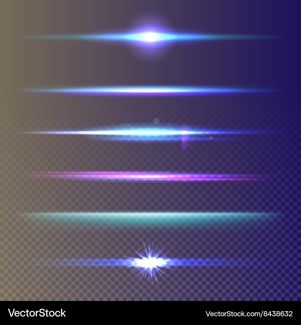 Luminous Starburst Effect Royalty Free Vector Image