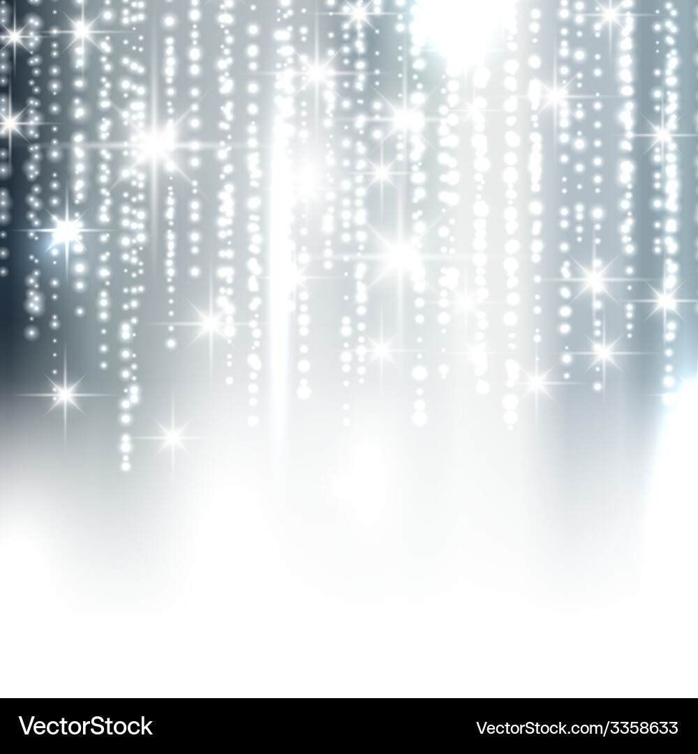 Silver sparkle background 0610 Royalty Free Vector Image