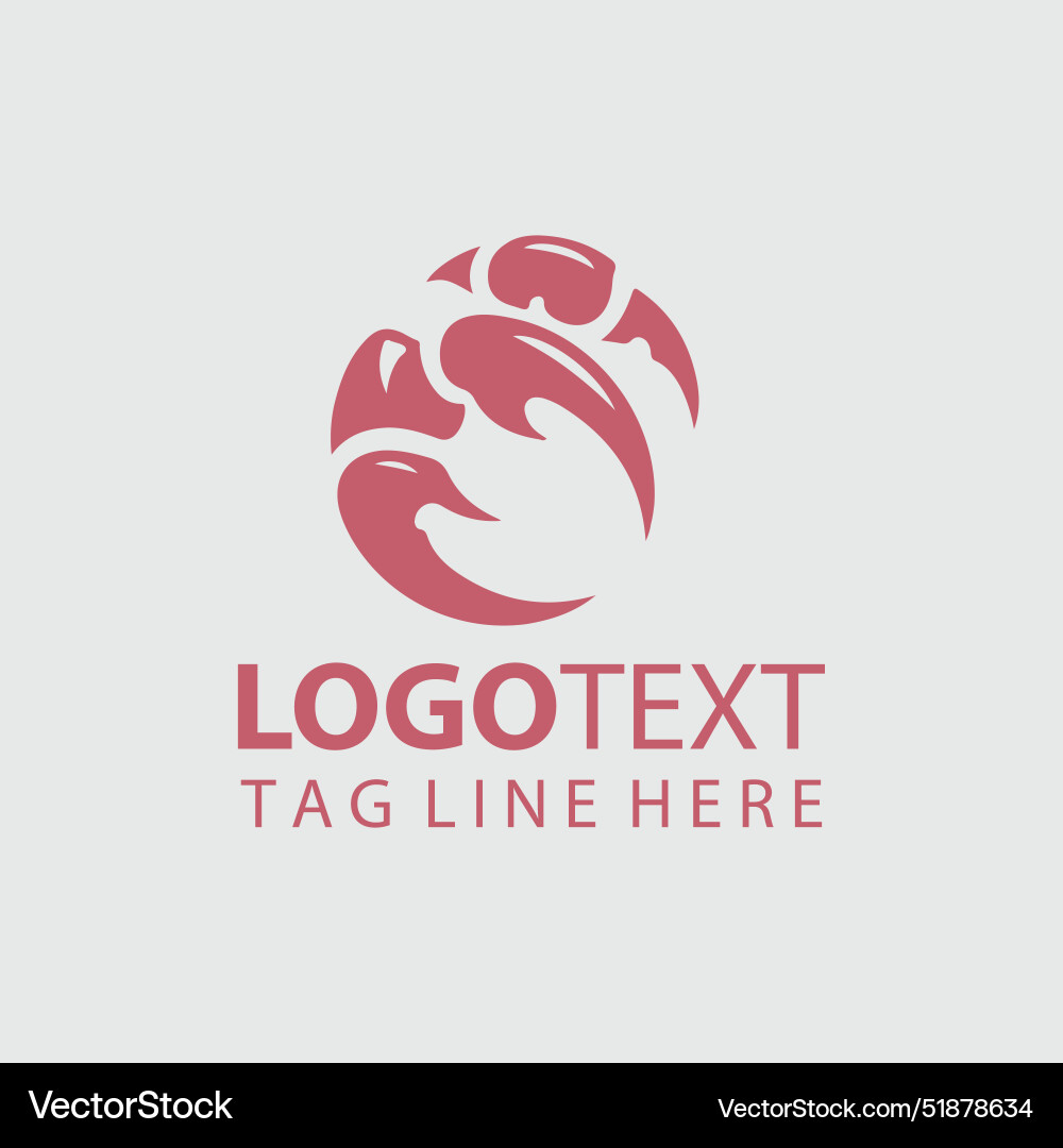 Claw logo Royalty Free Vector Image - VectorStock