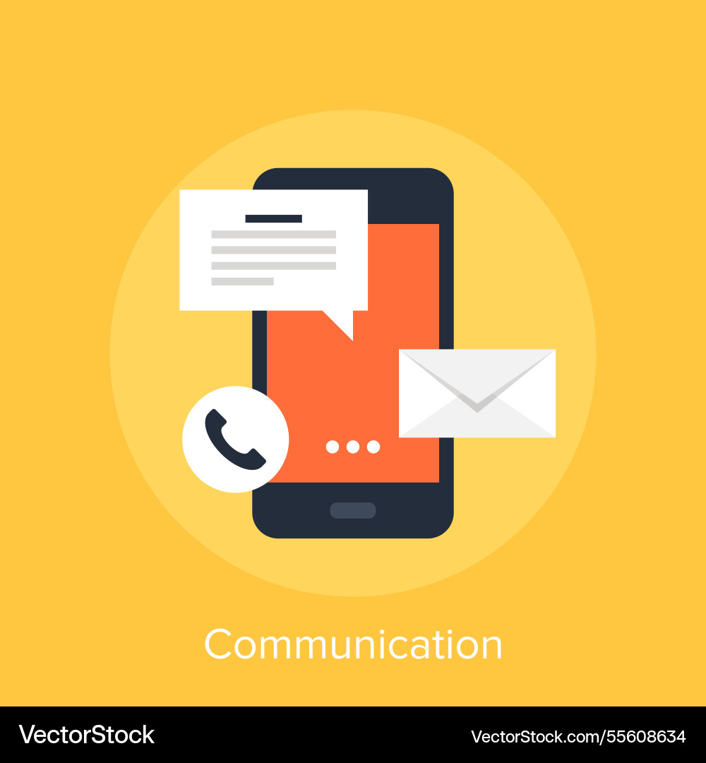 Communication concept Royalty Free Vector Image