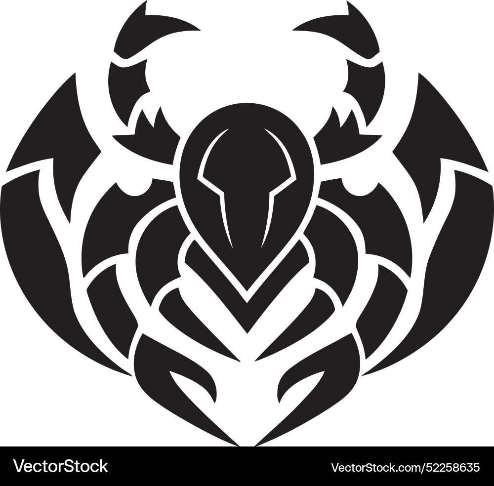 Art of scorpion a step by step guide cra Vector Image
