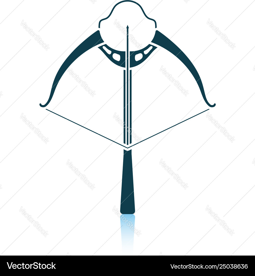 Crossbow icon Royalty Free Vector Image - VectorStock