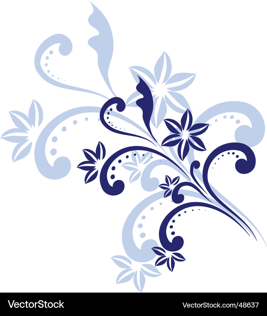 Flower background Royalty Free Vector Image - VectorStock