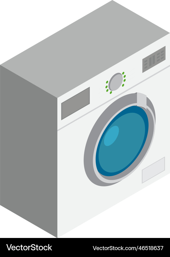Washing machine icon Royalty Free Vector Image
