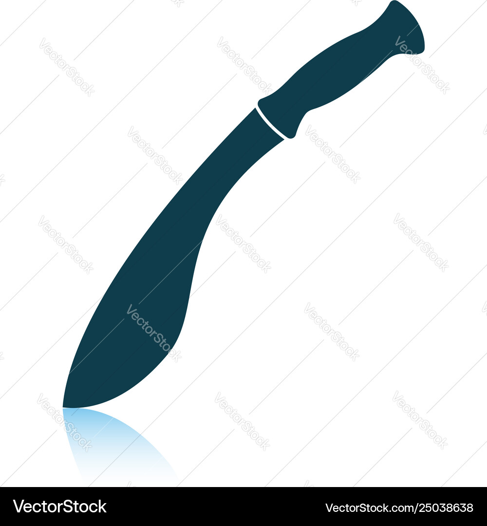 Machete icon Royalty Free Vector Image - VectorStock