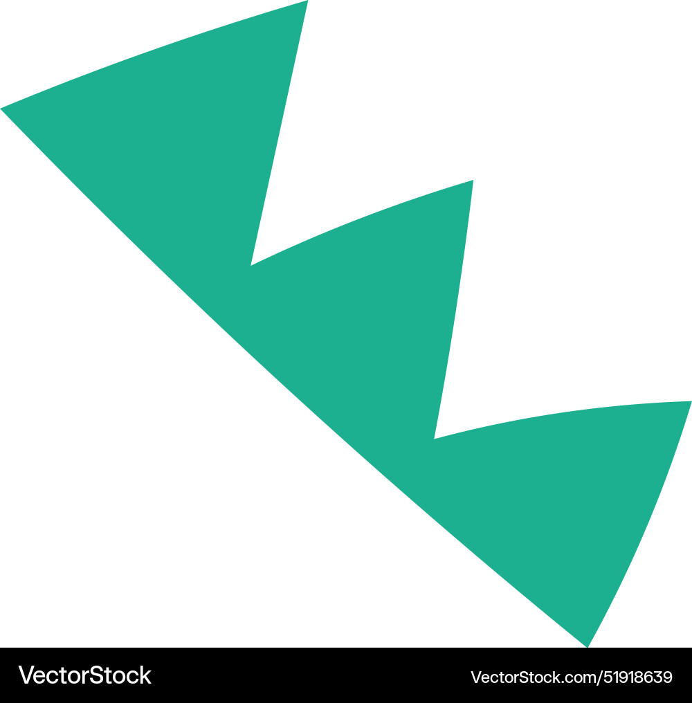 Abstract triangles shape Royalty Free Vector Image