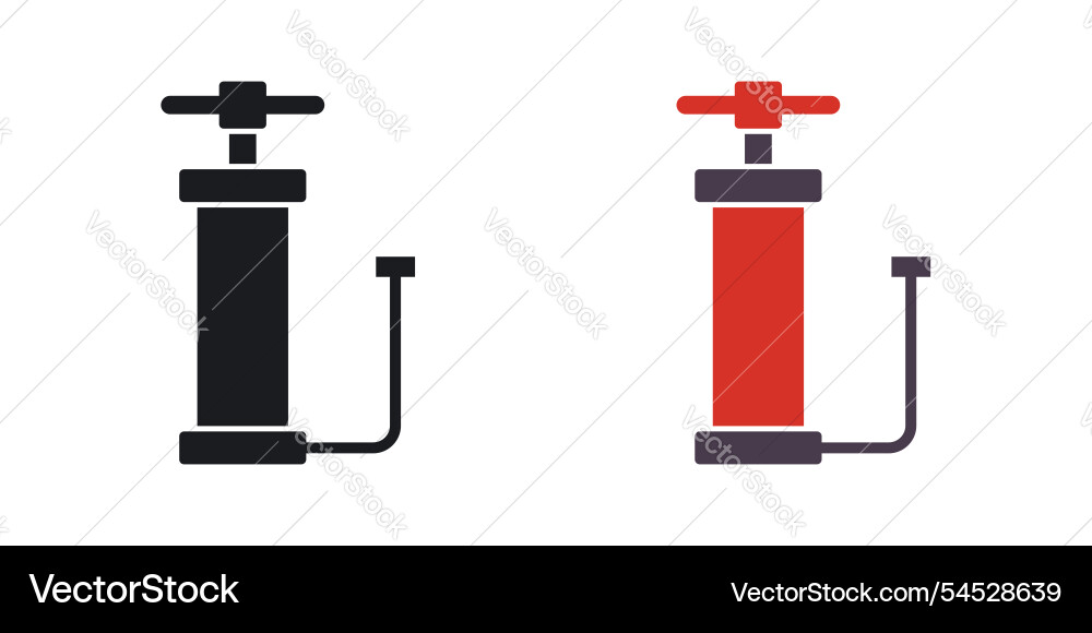 Air pump icon Royalty Free Vector Image - VectorStock