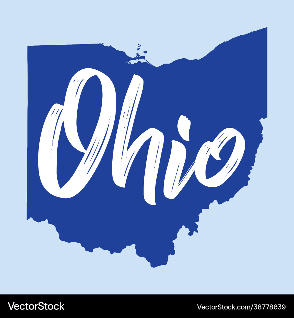 Ohio Royalty Free Vector Image - VectorStock