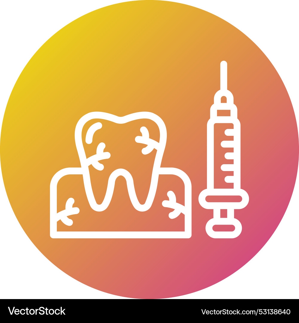 Anesthesia icon design Royalty Free Vector Image