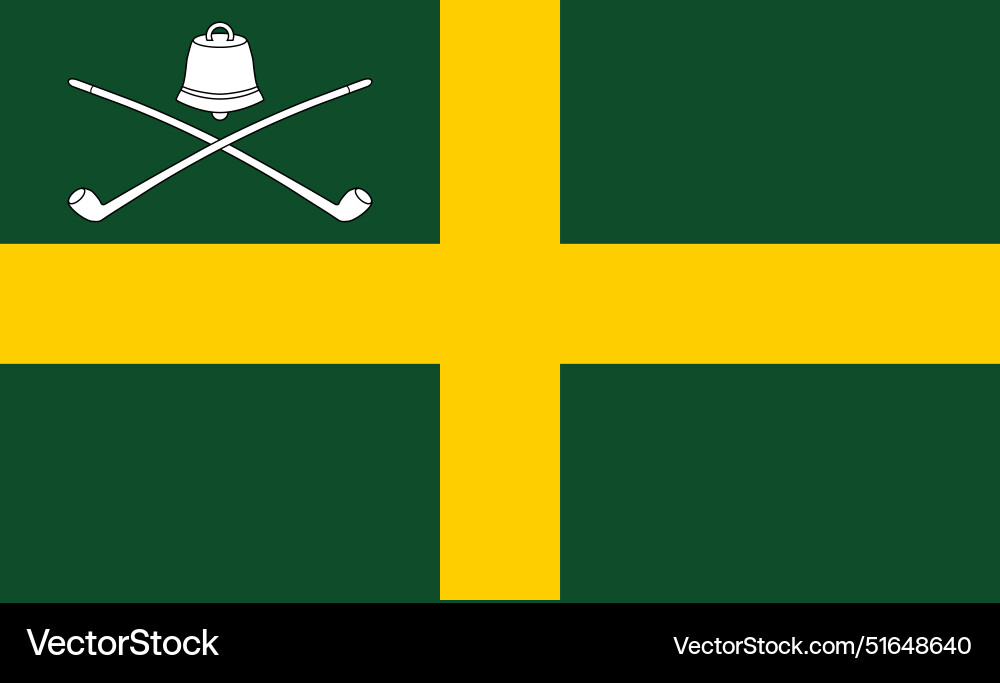 Wreay flag Royalty Free Vector Image - VectorStock