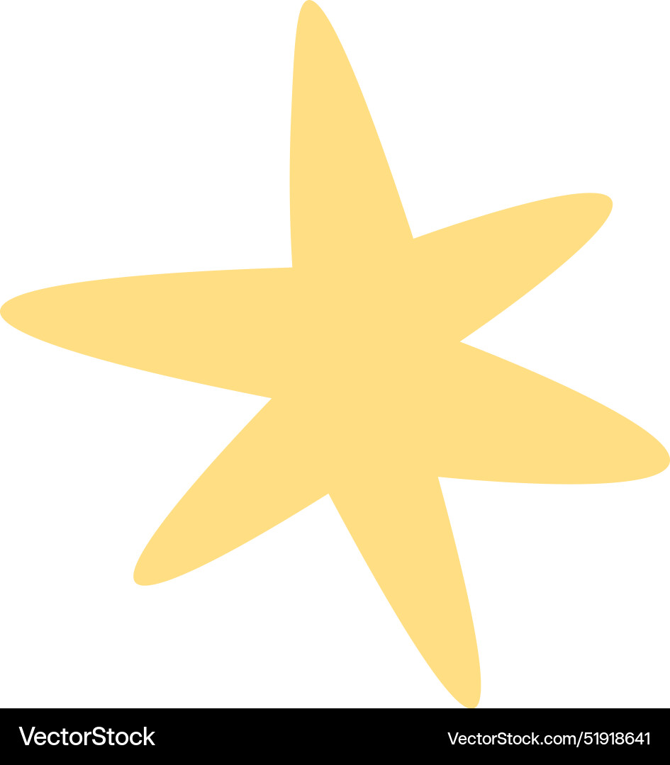 Star hand drawn Royalty Free Vector Image - VectorStock