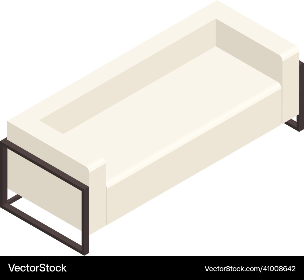 Loft sofa icon Royalty Free Vector Image - VectorStock