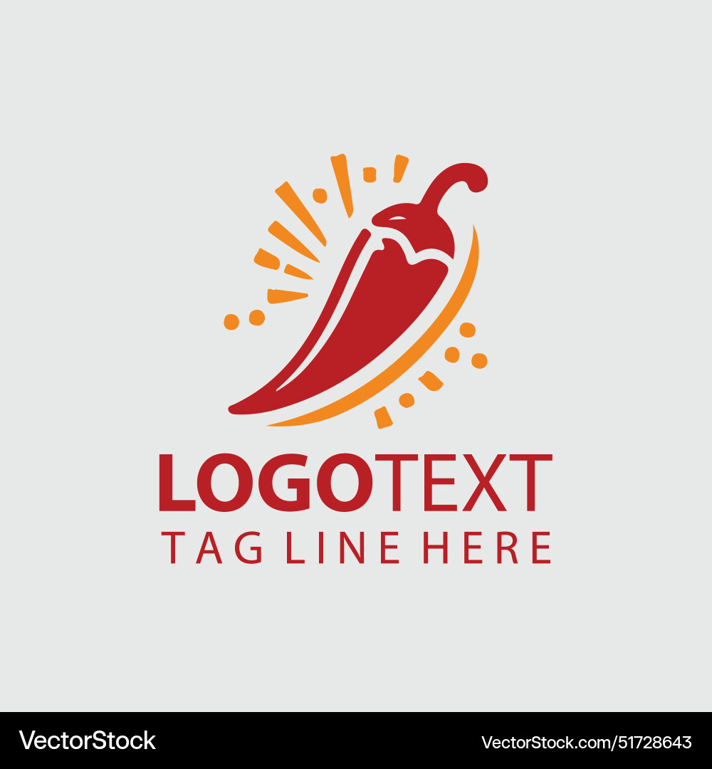 Chilli logo Royalty Free Vector Image - VectorStock