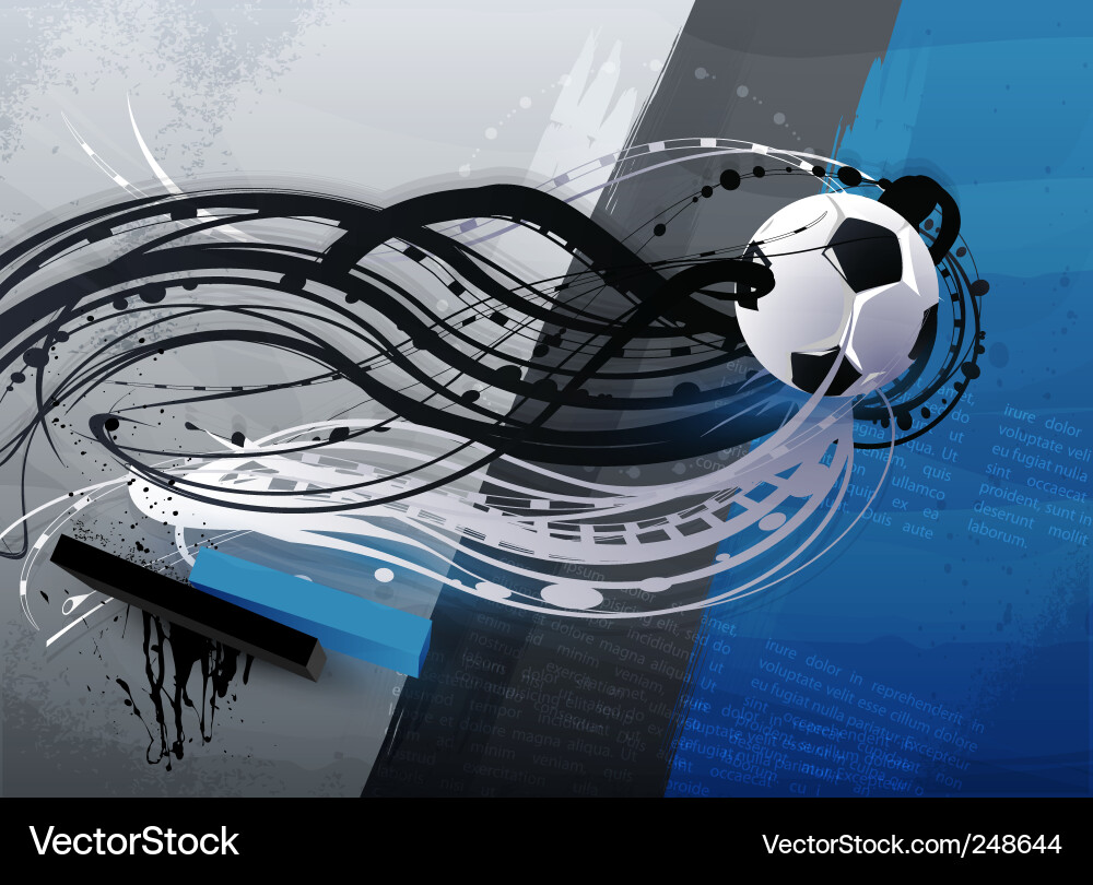 Soccer ball Royalty Free Vector Image - VectorStock