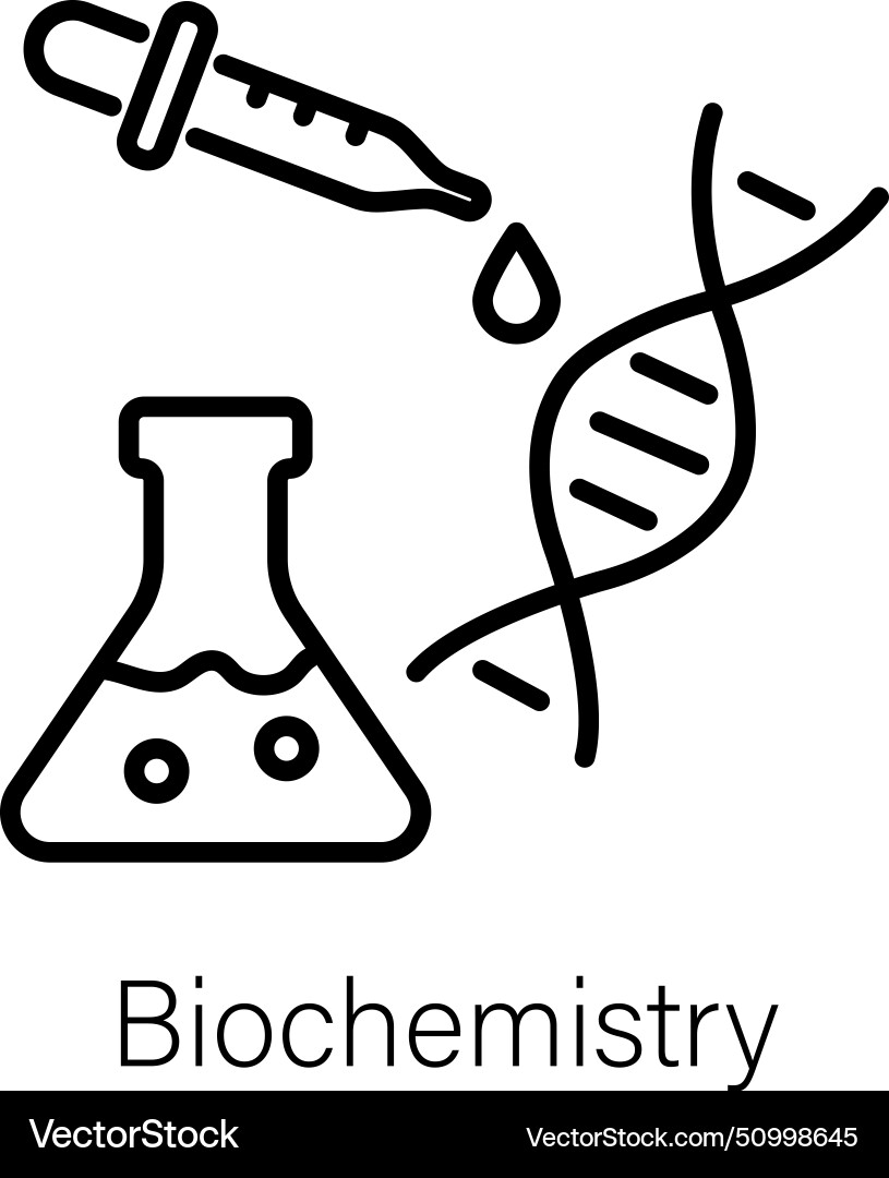 Biochemistry Royalty Free Vector Image - VectorStock