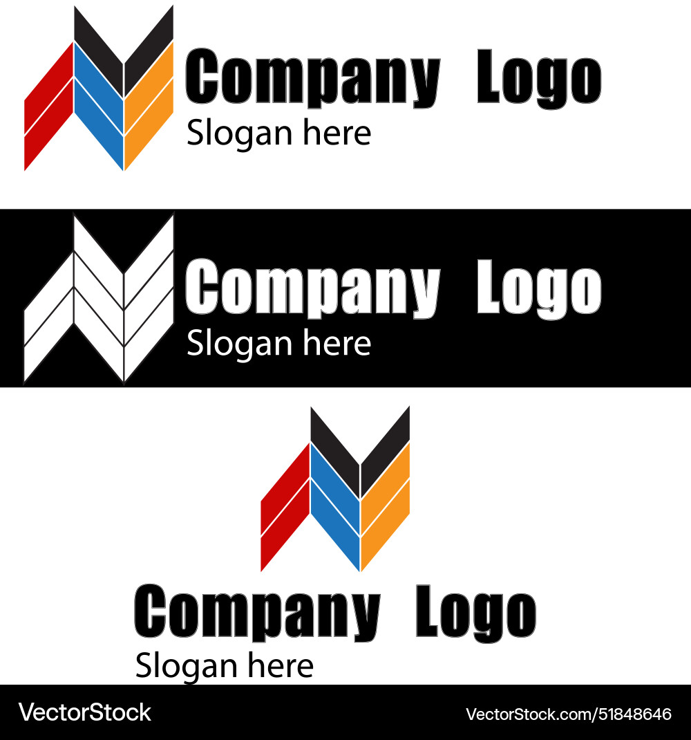 Brand logo mock-up Royalty Free Vector Image - VectorStock