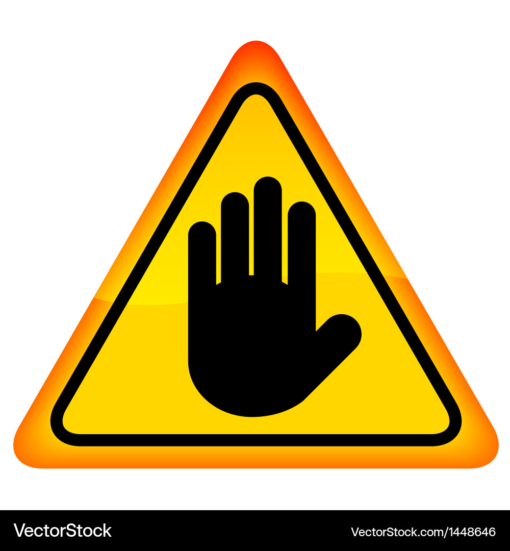 No Touching Sign Vector Images (over 2,400)