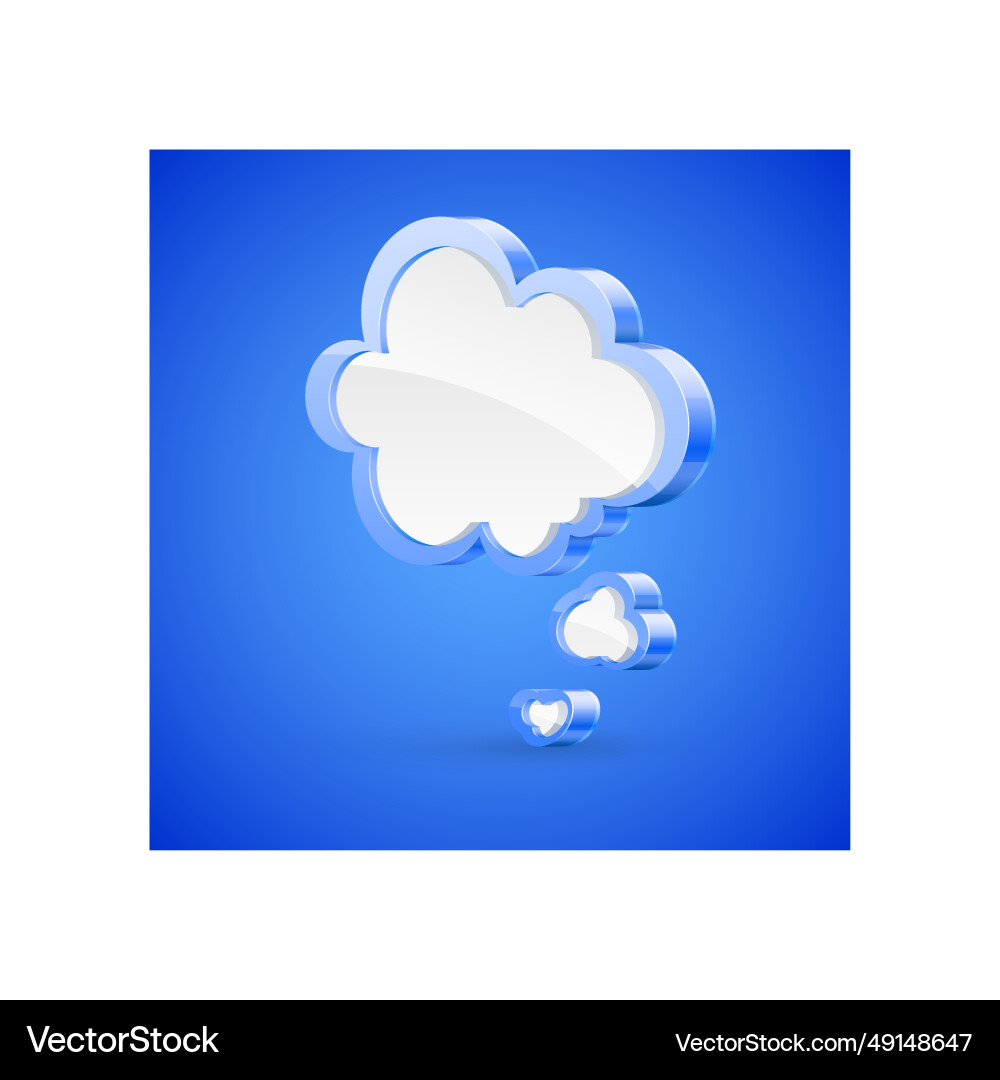 High detailed of speech bubble concept Royalty Free Vector