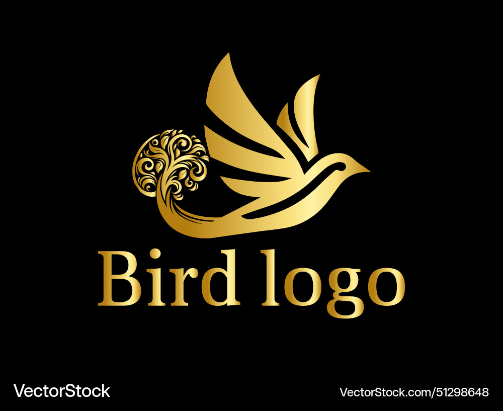 Bird logo Royalty Free Vector Image - VectorStock