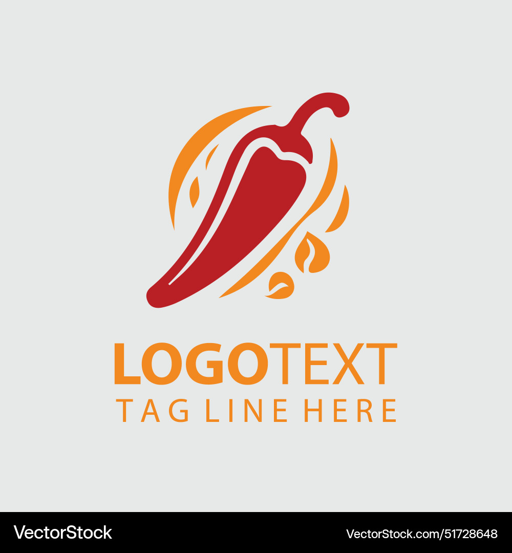 Chilli logo Royalty Free Vector Image - VectorStock