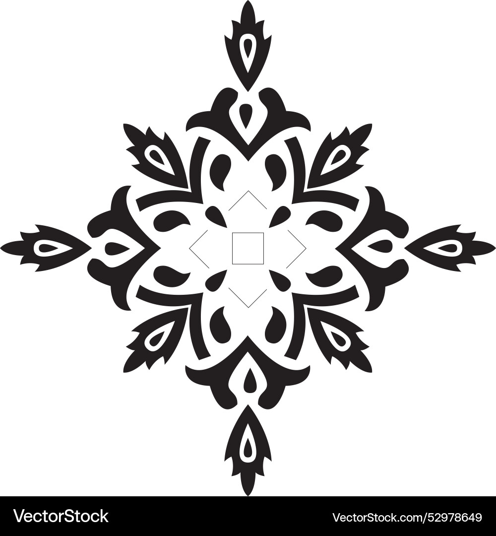 Alpona design elements Royalty Free Vector Image