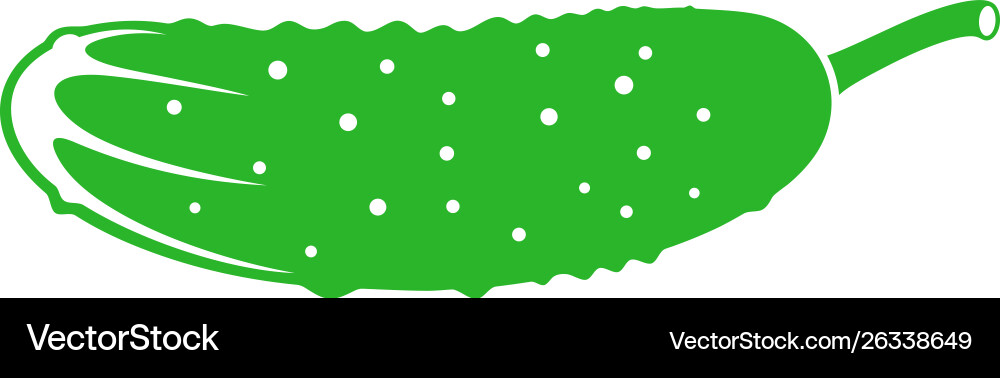 Cucumber Royalty Free Vector Image - VectorStock