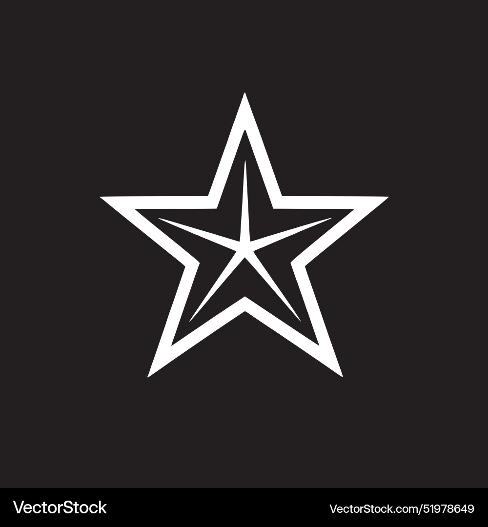 Stars - high quality logo ideal for t-shirt Vector Image