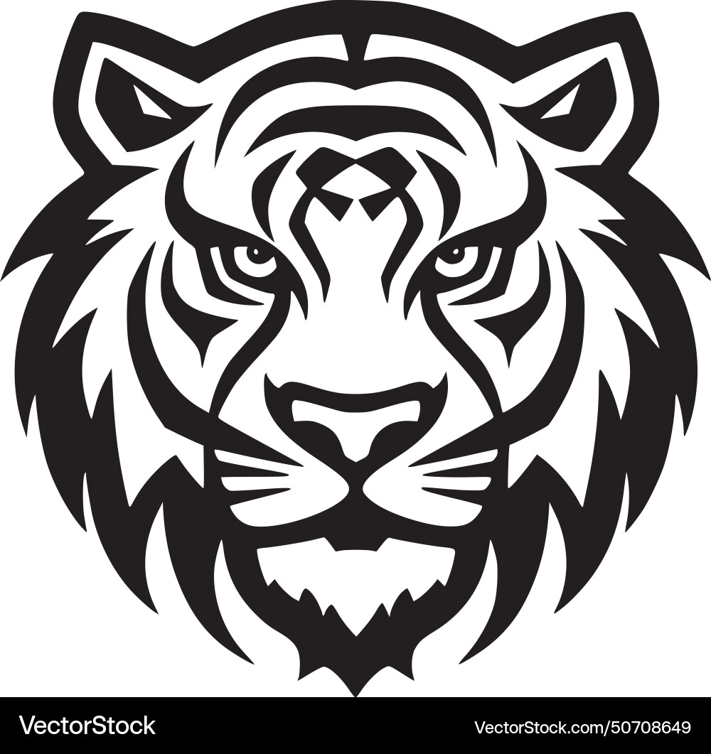Tiger - high quality logo ideal for t-shirt Vector Image