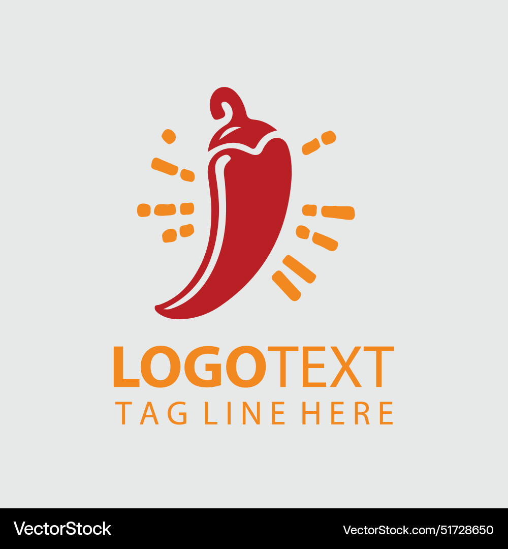 Chilli logo Royalty Free Vector Image - VectorStock
