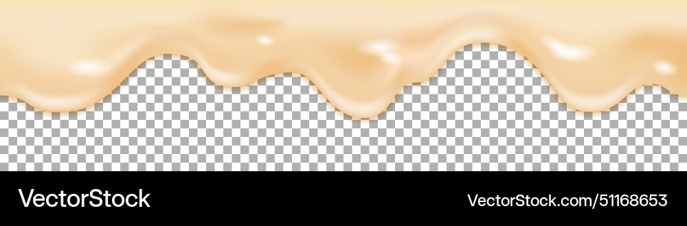 Cream cheese or mayonnaise splash melt liquid Vector Image