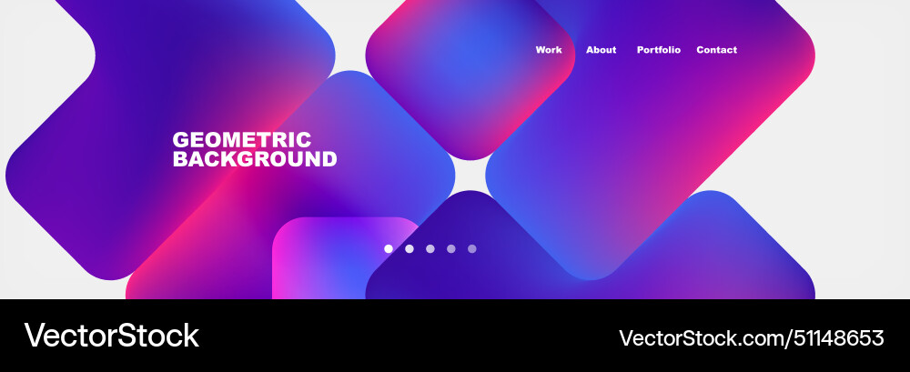 Electric blue and violet circles create Royalty Free Vector