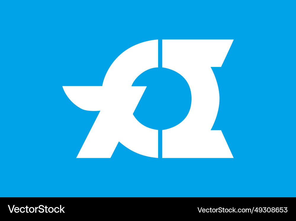 Oe flag Royalty Free Vector Image - VectorStock