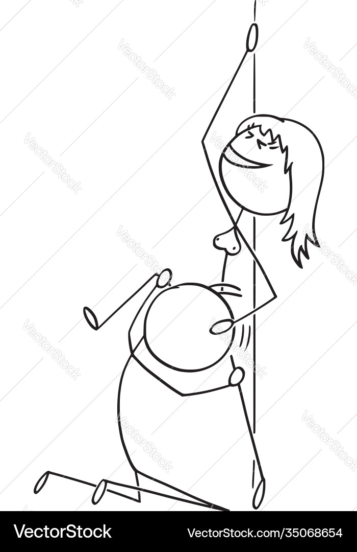 Kama Sutra Couple Pose Royalty Free Vector Image