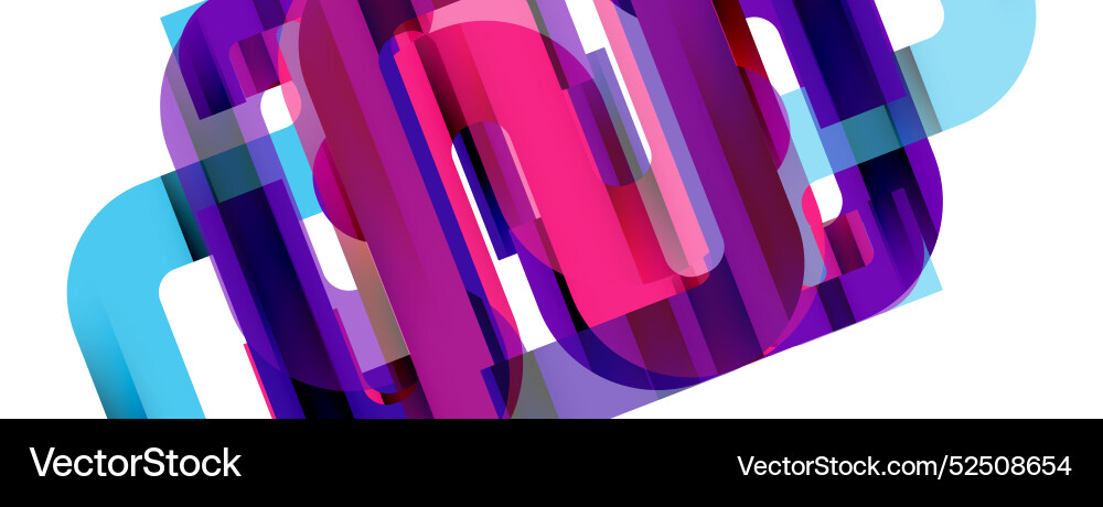 Lines abstract letter style design background Vector Image